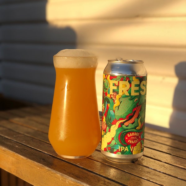 HAZY Ipa Glass, Handmade Glassware - Etsy