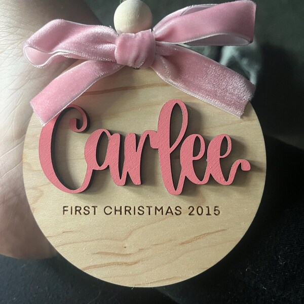 Personalized Gingerbread Block Wooden Gingerbread Blocks Custom ...