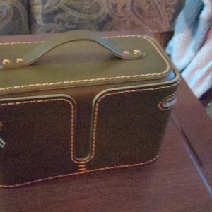 Leather Box Pattern Toiletry Bag Pattern Leather DIY Pdf Download ...