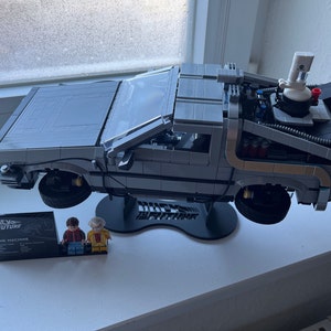 Lego Back to the Future Delorean Stand 10300. - Etsy
