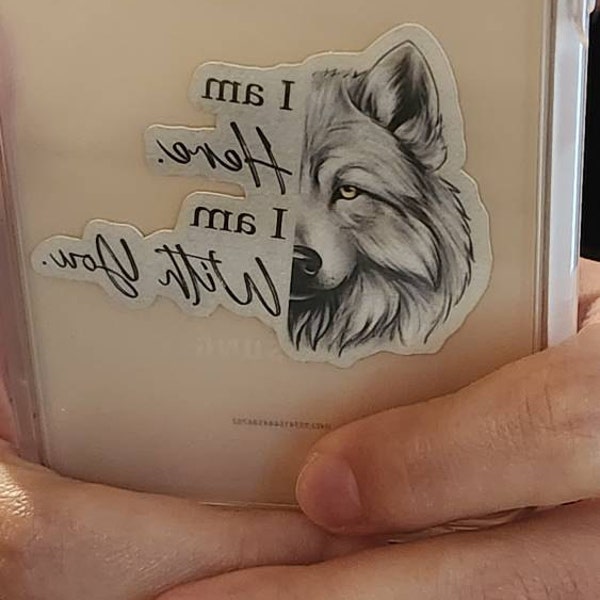 I Am With You Sticker | Throne of Glass Merchandise | Fenrys and Aelin ...