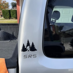 Sasquatch Foot Forest Decal - Etsy