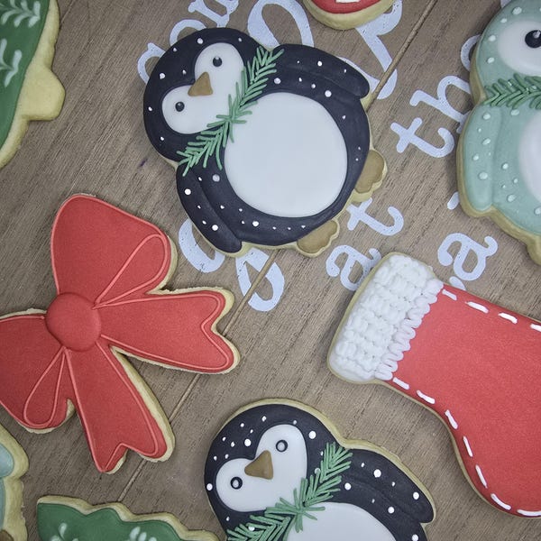 Christmas Winter Penguin Cookie Cutter | Polymer Clay Cutters | Ceramic ...
