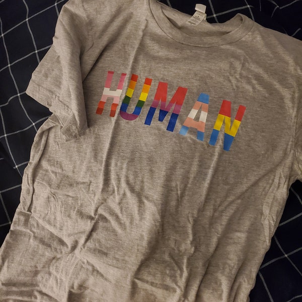 Human Shirt, Pride Shirt, LGBTQ T-shirt, Equality Shirt, LGBTQ Pride ...