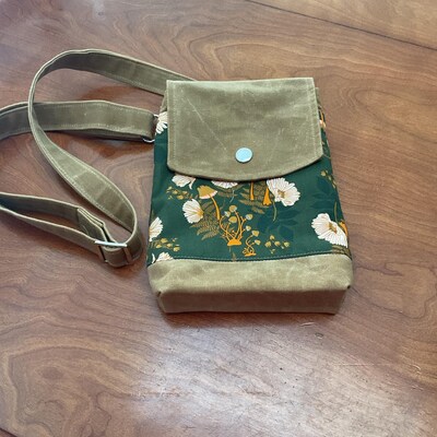 HANDMADE BAG Original Vignette Phone Crossbody Design Many Pockets ...