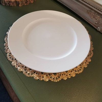 Metallic Gold Doilies Sample Pack. Includes 12, 10, 6, 5, 4. Foil Lace ...