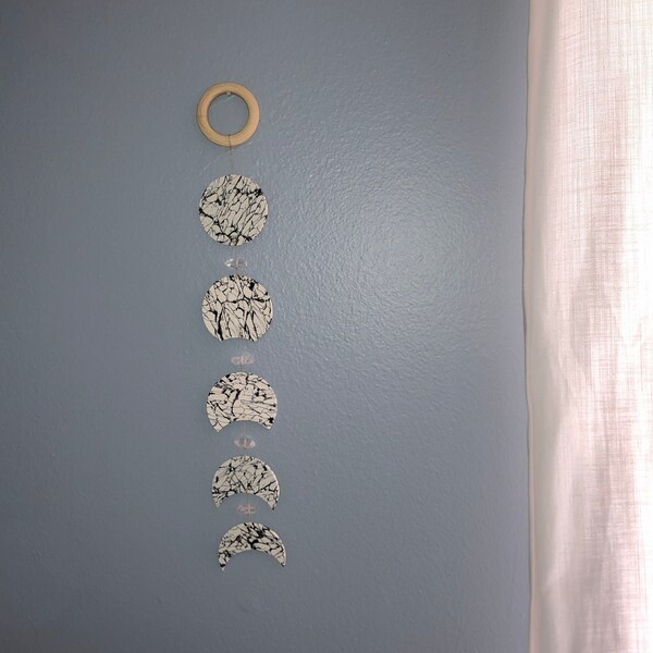 57# Blush Moons | Wall Hanging | Moon Phases | Moon Accents | Home ...