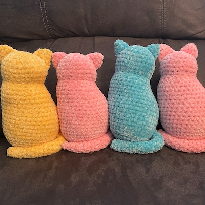 Sitting Cat Crochet Pattern PDF - Etsy