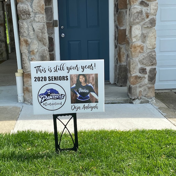 2025 Senior Yard Sign, High School Senior Sign, Congratulations Seniors ...