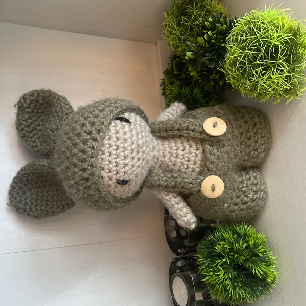 PATTERN: Crochet Chunky Bunny, Amigurumi Rabbit, Crochet Toy, Crochet ...