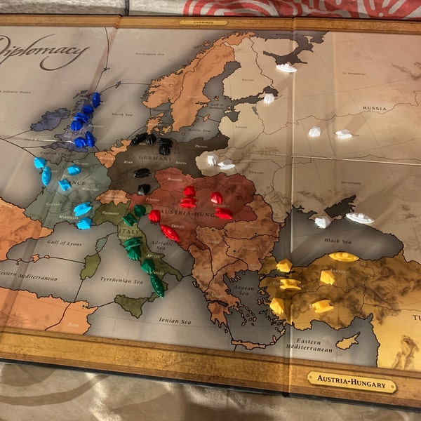 Diplomacy Fleet/army/supply Token Upgrade - 315 Piece Set - Custom ...