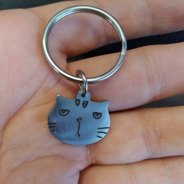 Personalized Cat Tag, Cat Name Tag, Custom Cat Tag, Cat ID Tag, Pet ...