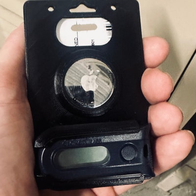 3D Printed Tri-fold Safenet OTP 110 and RSA Badge Holders multi Color ...