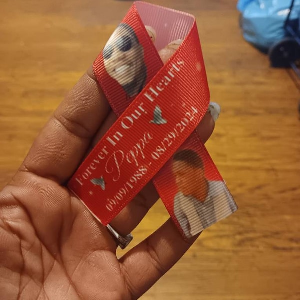 Memorial Ribbon, Personal Memorial Ribbons, Awareness Robbins, Custom ...