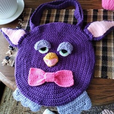 Furby Bag Crochet Pattern English PDF Digital File Instant Download - Etsy