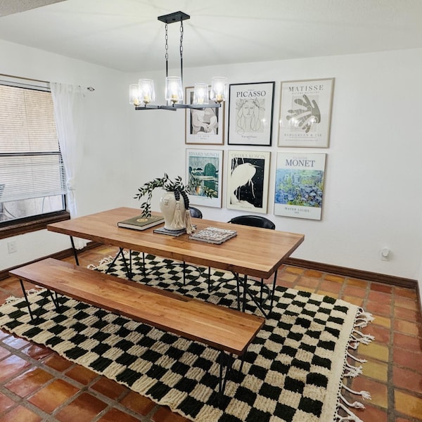 Red and White Checkered Rug - Red Checkered Rug - Green Checkered Rug ...