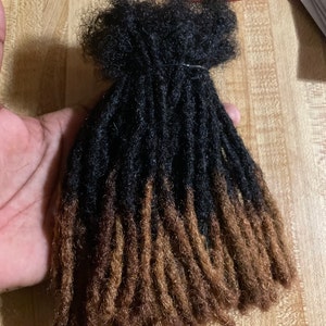 Three Tone Dreadlock Extensions Made With Unprocessed Human - Etsy