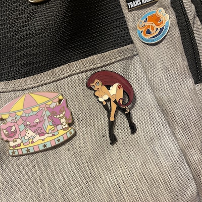 Pin up Jenny Enamel Pin - Etsy