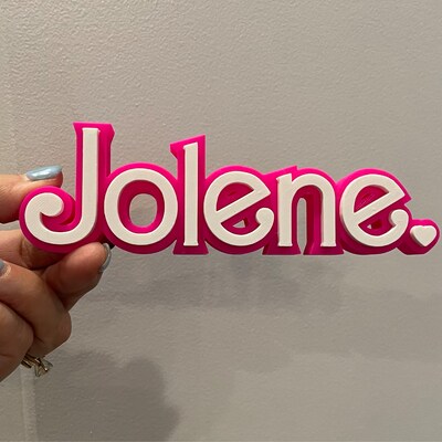 Custom Fashion Doll Style Name Sign Personalized Desk Sign - Etsy