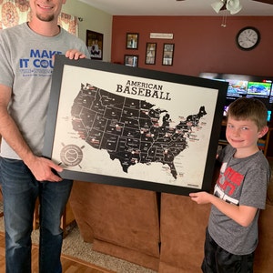 Baseball Stadium Map Baseball Park Poster Map Ballparks | Etsy