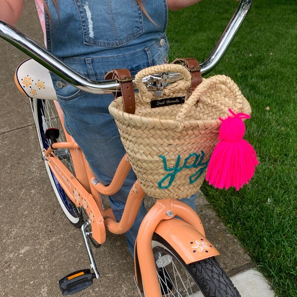 Moroccan Basket Backpack With Leather Straps - Etsy