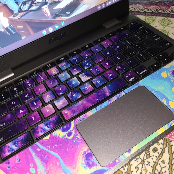 Abstract Decay MacBook Keyboard Decal Stickers - Etsy