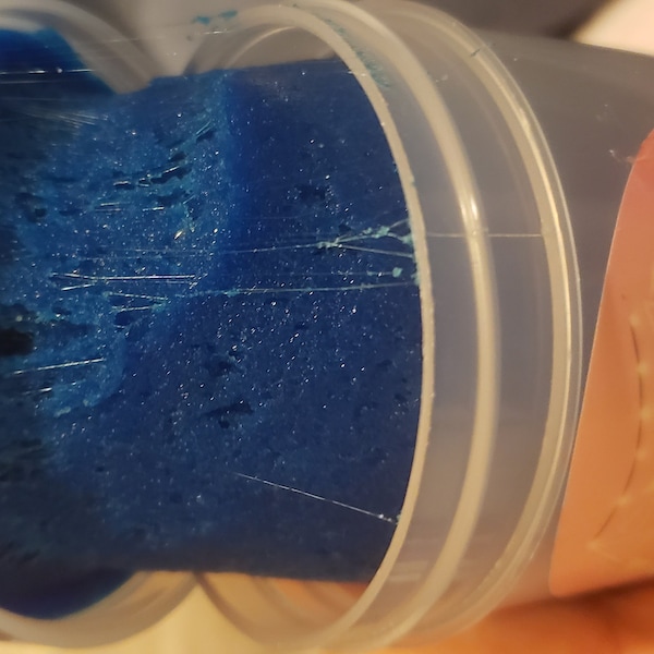 Black Butter Slime, Black Slime, Black Clay Slime, Scented Black Butter ...