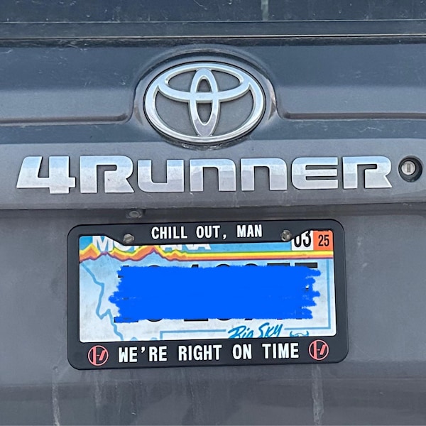 Twenty One Pilots Midwest Indigo License Plate Frame - Etsy