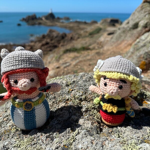 Breizh Couple / Bigouden Crochet Patterns by Noobieonthehook (amigurumi ...