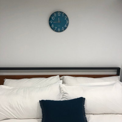 12 Inch Colorful Large Wall Clock, Wall Clock Silent Non Ticking ...