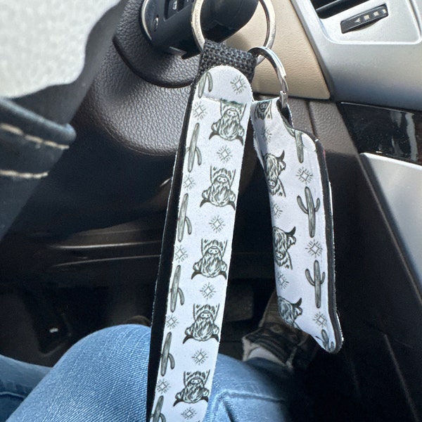 Western Keychain - Etsy