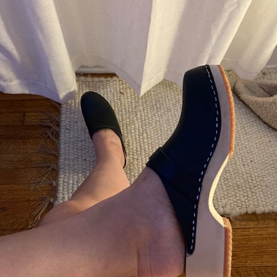 Swedish Clogs Sweden Elsa Classic Black Leather by Lotta From Stockholm ...