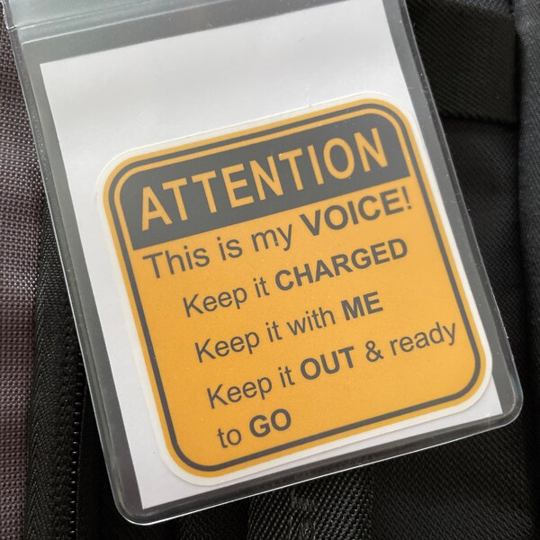 AAC Device Sticker for Speech Therapist Sticker for SLP Sticker for ...