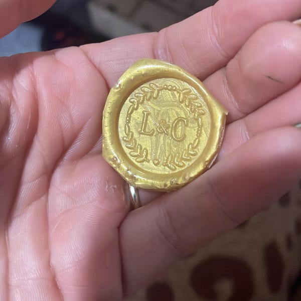 Custom Wax Seal Stamp Kit, Any Logo Can Be Customized, Personalized Wax ...