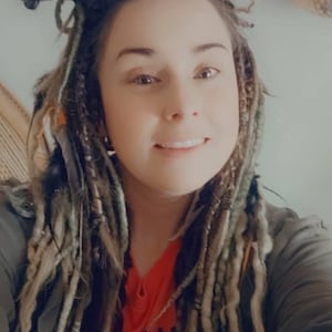 Indigo Goddess Accent Set of Wool Dreadlocks Dark Brown | Etsy