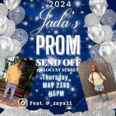 Prom Invitation, Prom Send off Flyer, Prom Invitation Flyer, Prom Flyer ...
