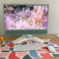 Lace Print Desk Mat, Aesthetic Desk Accessory, Cute Workspace, Trendy ...