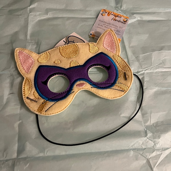 Spark Kitty Dress up Mask, Child Size, Dress Up, Quiet Play, Costume ...