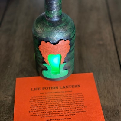 Wild Fire Creepy Potion Bottle Game of Thrones Apothecary - Etsy