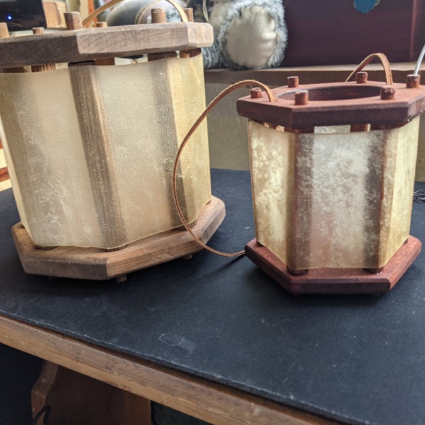 Small Wooden Medieval Lantern - Etsy