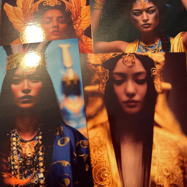 Sacred Priestess - Altar Card - the Subtle Realms - Etsy