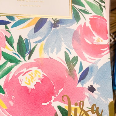 Simplified Planner Name Monogram Decal Sticker Weekly Simplified ...