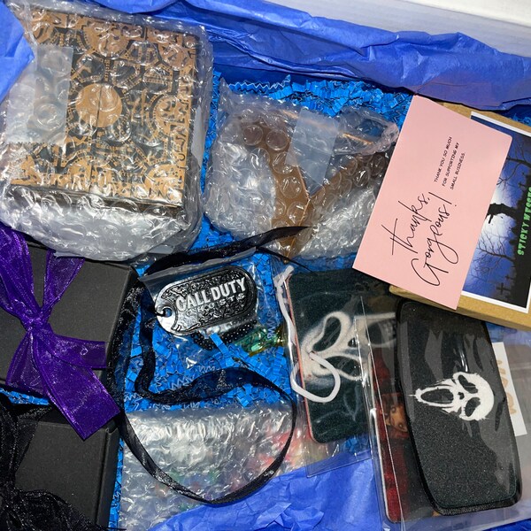 Spooky Character Mystery Boxes - Etsy