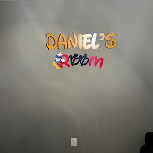 Blue Custom Name, Wall Decal,wall Sticker,color Bricks, Wall Art Peel ...