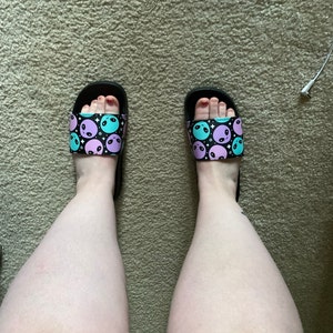 Alien Slides Womens Sizes 6-12 - Etsy