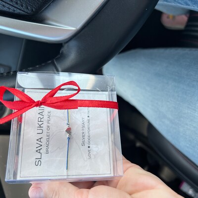 Red Silk String Ring With 14k Gold Bead Empath Protection Red String of ...