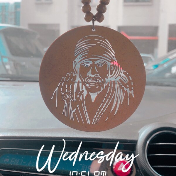 Golden Ganesha Car Charm, Lord Ganesha Car Ornament, Hindu God Ganesh ...