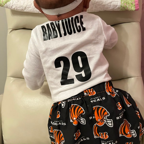 Cincinnati Bengals Baby, Cincinnati Bengals Outfit, Bengals Baby Girl ...