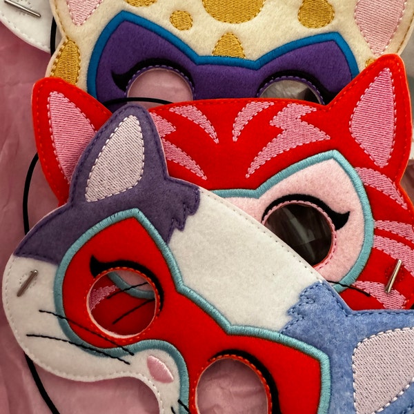 Puppy Pilot Mask, Child Size, Dress Up, Quiet Play, Costume, Felt Mask ...