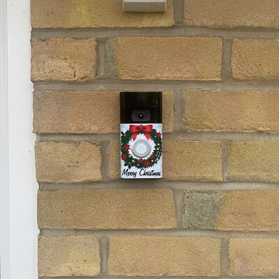 Ring Doorbell Christmas Sticker for Ring Doorbell 2 Ring - Etsy UK